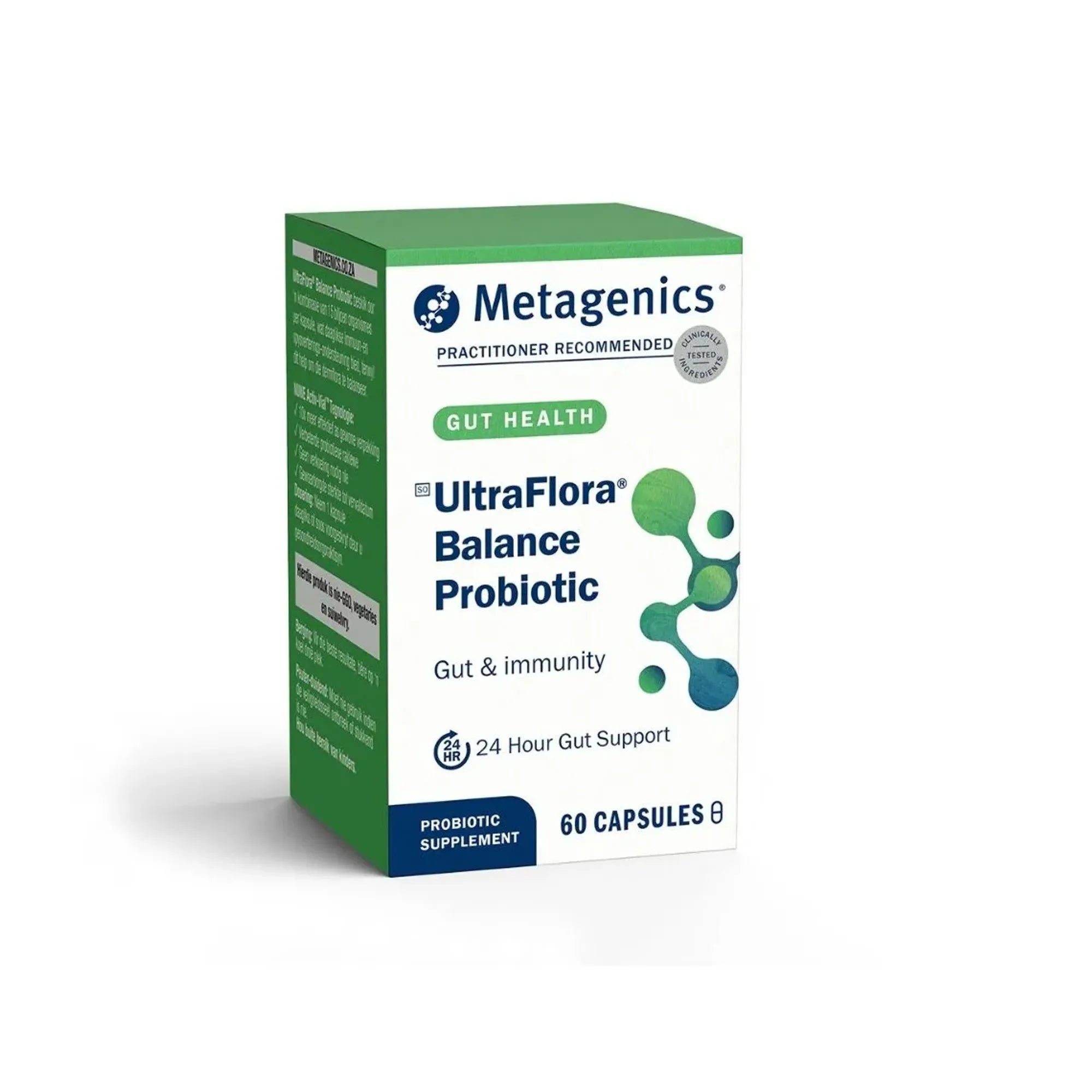 Metagenics Ultra Flora Balance Probiotic 60s NEW (non refridgerated ...